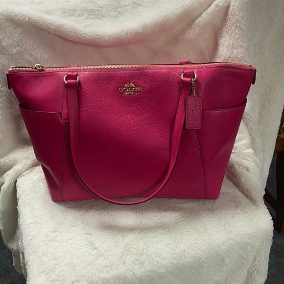 Coach | Bags | Hot Pink Coach Pursetote | Poshmark